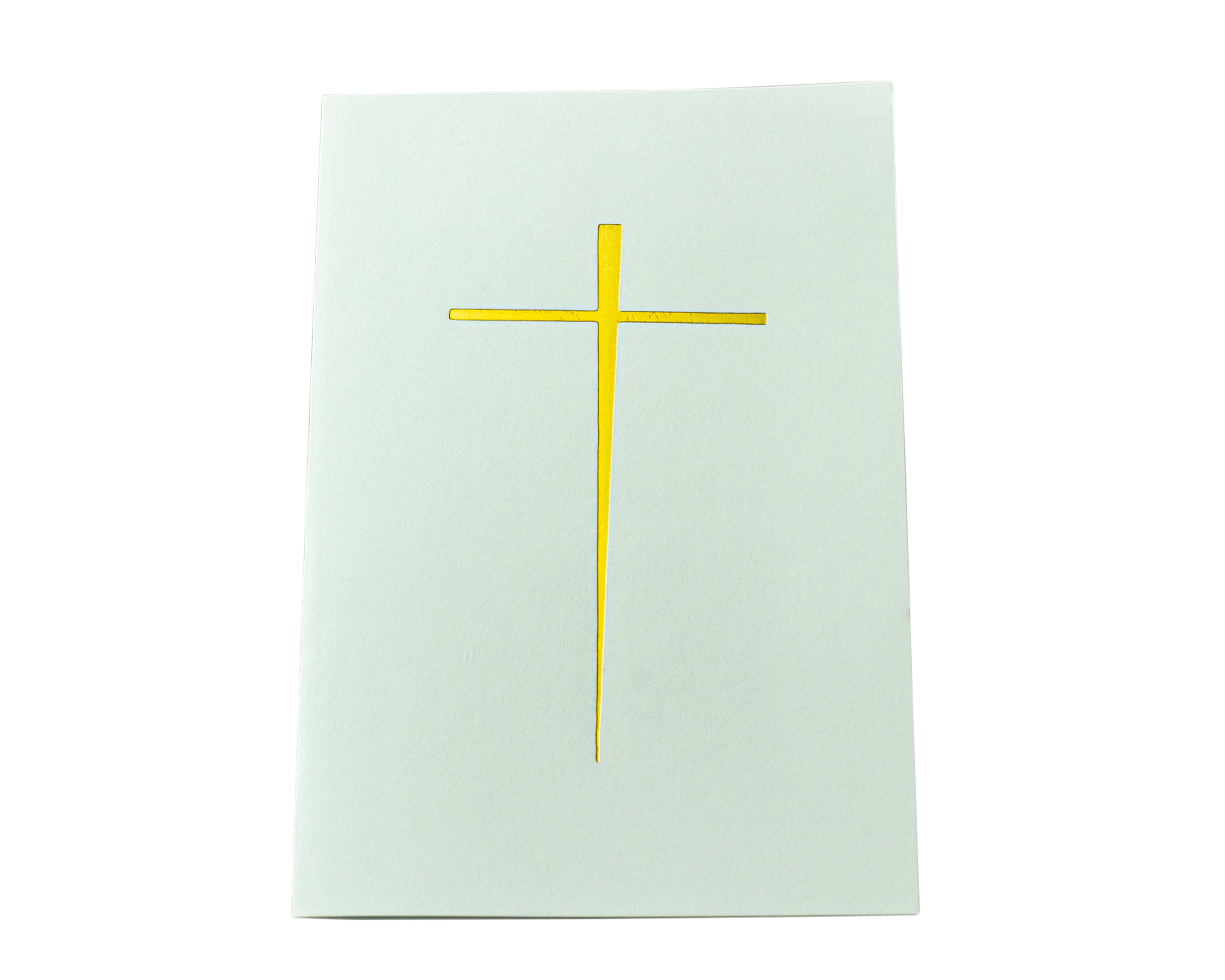 Tapered Gold Foil Stamped Cross – Gravure Craft