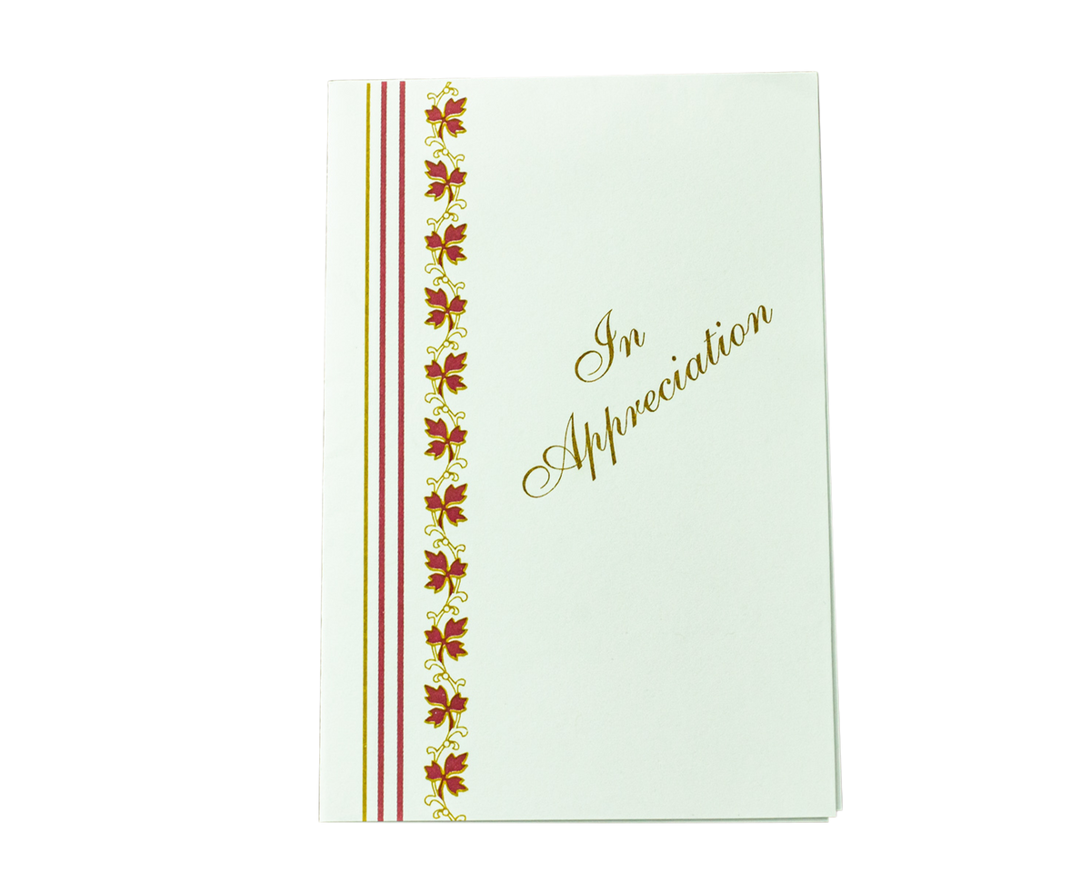 Acknowledgement Cards – Gravure Craft