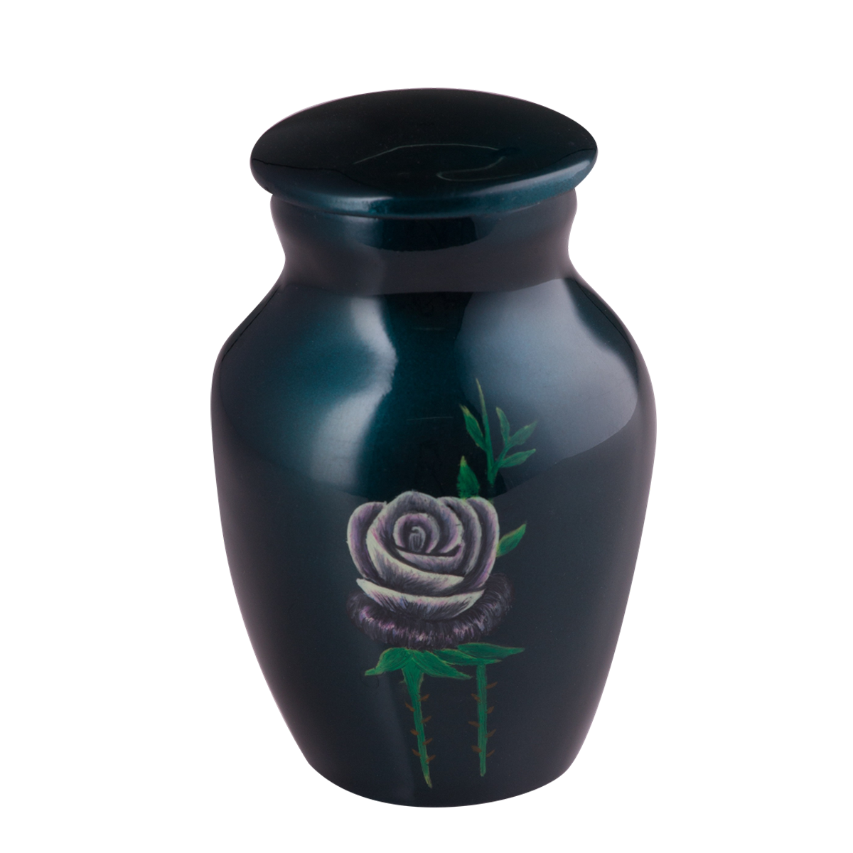 Green Painted Rose Keepsake – Gravure Craft