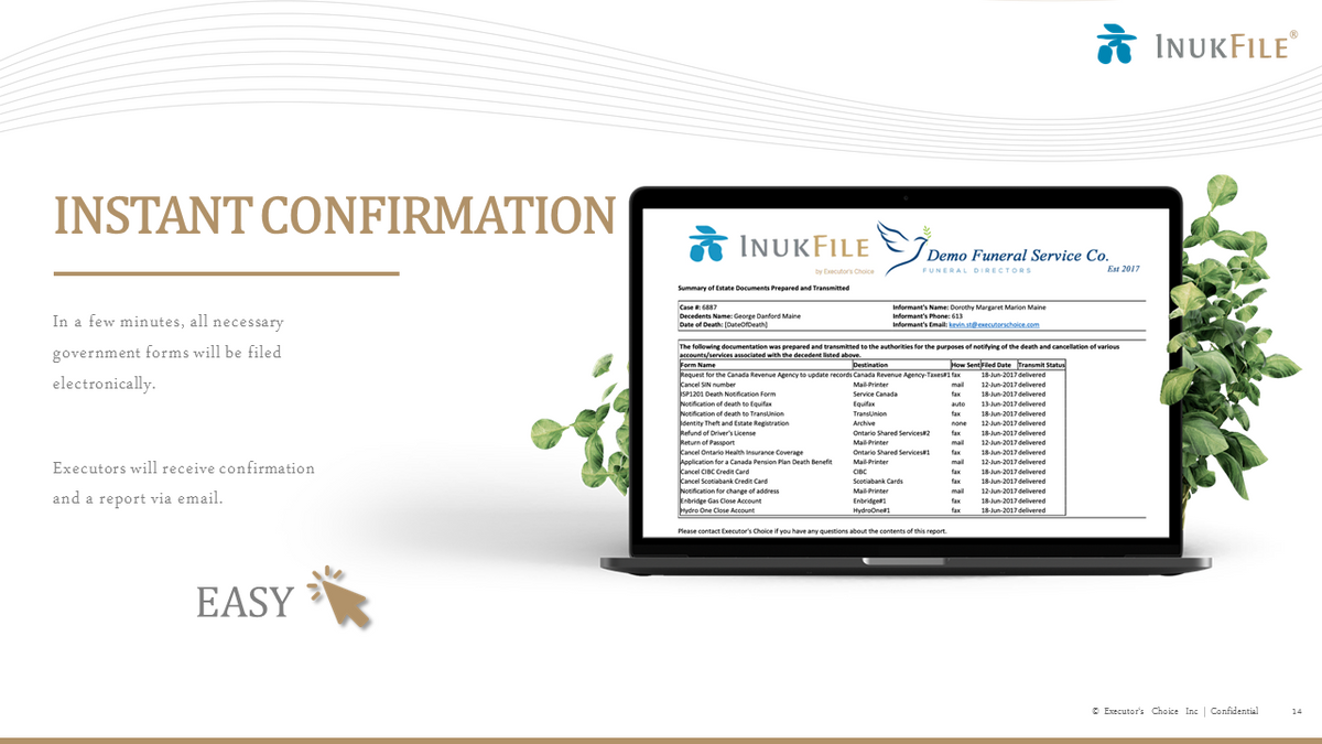 Instant Confirmation – Gravure Craft