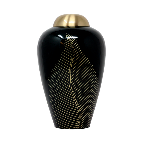 Vincenza Brass Urn – Gravure Craft