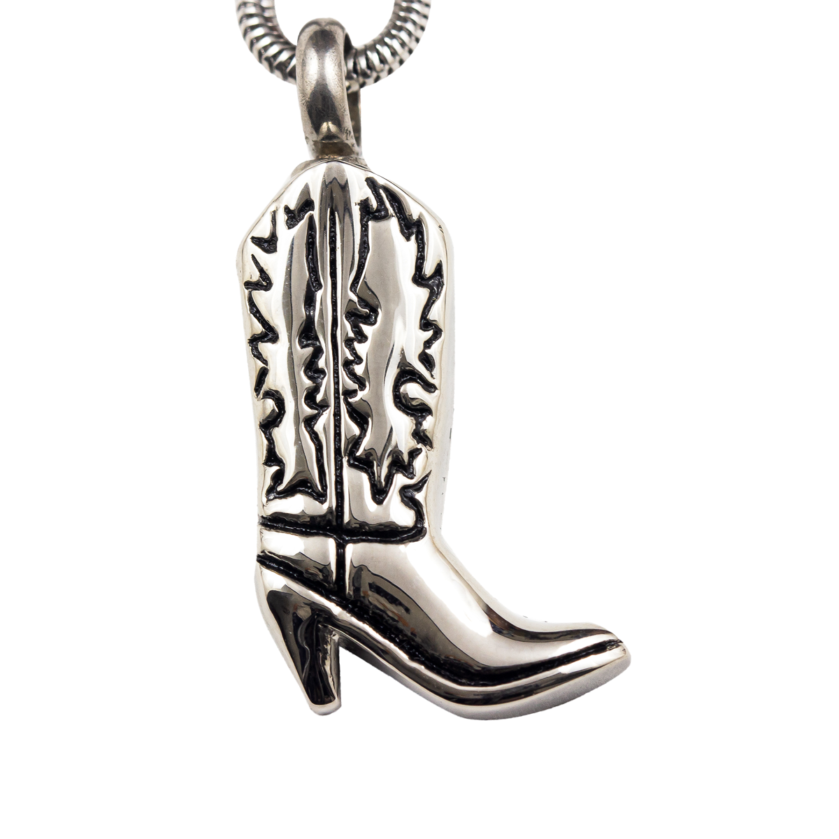 Boot Stainless Steel Pendant – Gravure Craft